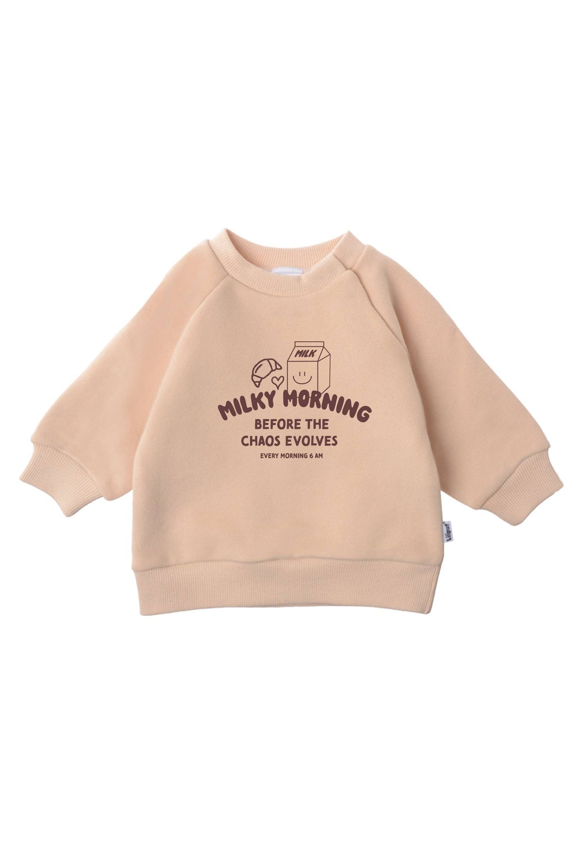 Milky Morning Sweatshirt beige Mini and Me Edition – Bo Peep Boutique