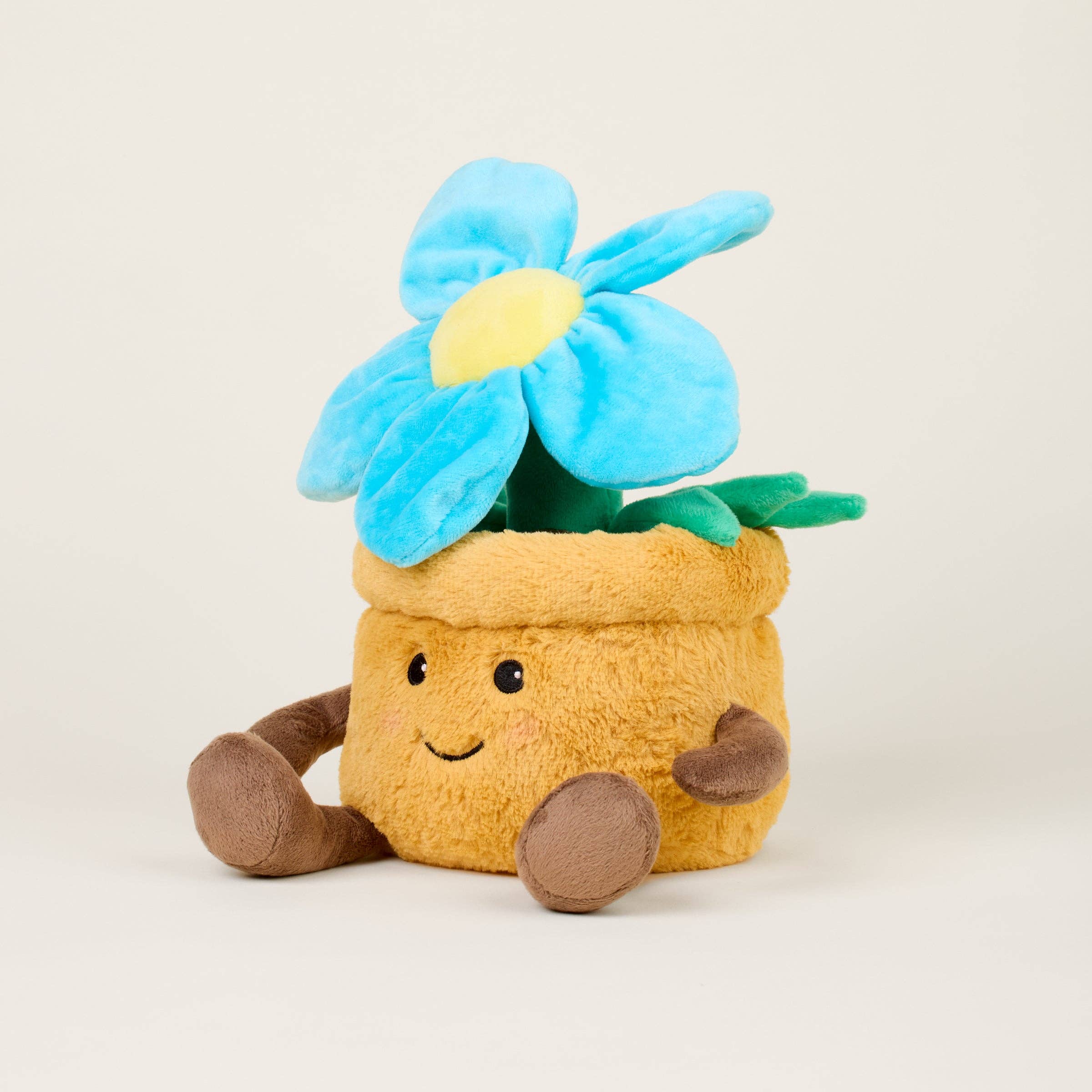 Warmies® Blue Flower Pot – Bo Peep Boutique